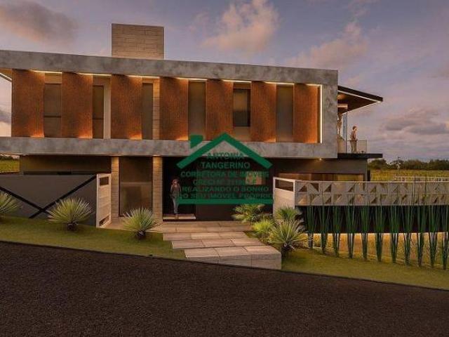 SOBRADO NOVO ALTO PADRÃO 300M²AC 4 SUÍTES 4 VAGAS CONDOMÍNIO REAL PARK–ARUJÁ/SP
