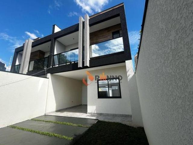 Sobrado Novo de 160m² no Centro com 3 Suítes São José dos Pinhais/PR