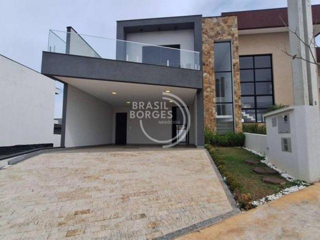 Sobrado Novo de Alto Padrão no Villagio Wanel | 3 Suítes, Escritório e Acabamento Premium