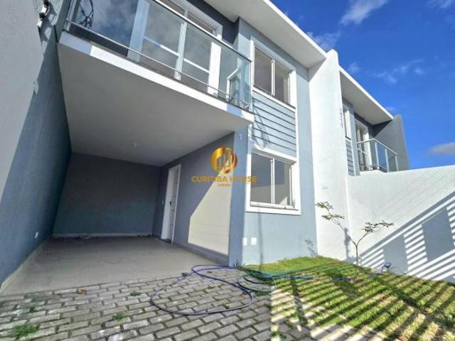 Sobrado Novo de frente para rua com 3 Quartos suíte, à Venda no Alto Boqueirão, Próximo ao terminal
