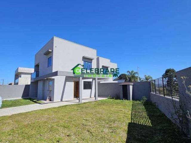 SOBRADO NOVO EM COLOMBO! 04 QTOS,SUÍTE,SACADA E AMPLO TERRENO
