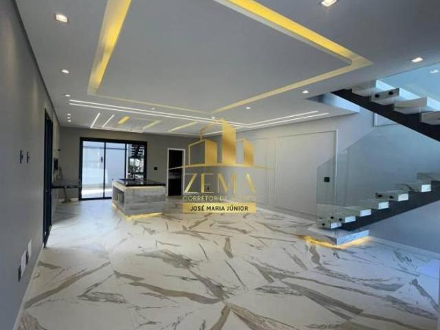 Sobrado Novo em Condomínio, 03 Sts, Gourmet, Lindo projeto e Acabamentos
