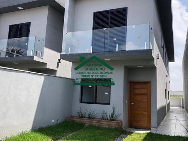 SOBRADO NOVO ESTILO MODERNO 3 SUÍTES 2 VAGAS 150M²AT 122M²AC – CIDADE NOVA ARUJÁ