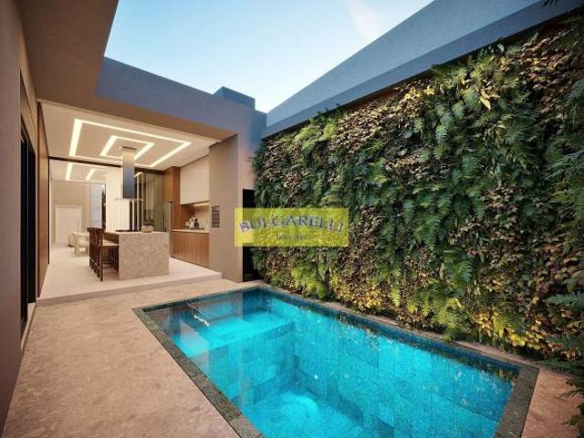 Sobrado Novo Fino Acabamento à venda 3 Suites, 4 Vagas, Condominio Residencial Lago Azul, Bairro Gr