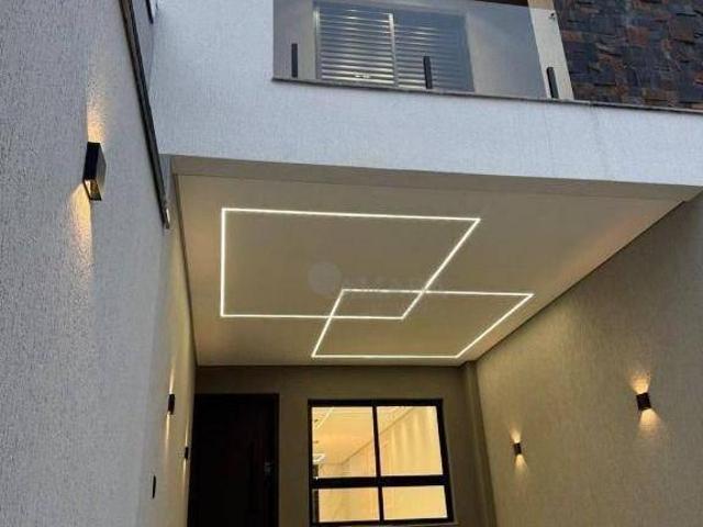 Sobrado novo frontal com 3 quartos sendo 1 suíte, área gourmet, 2 vagas à venda, 120 m² por R$ 770.0