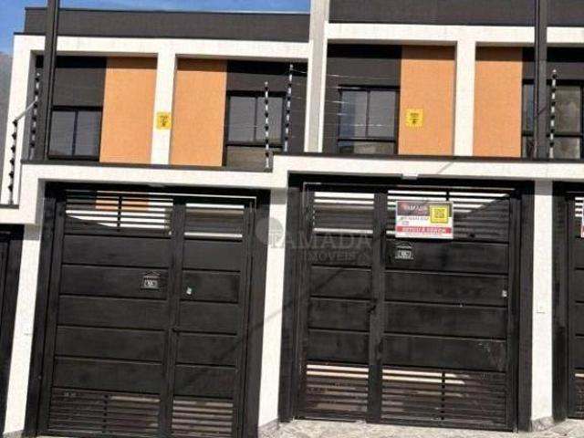 Sobrado novo frontal com 2 suítes, área gourmet, 1 vaga à venda, 77 m² VALOR PROMOCIONAL R$ 450