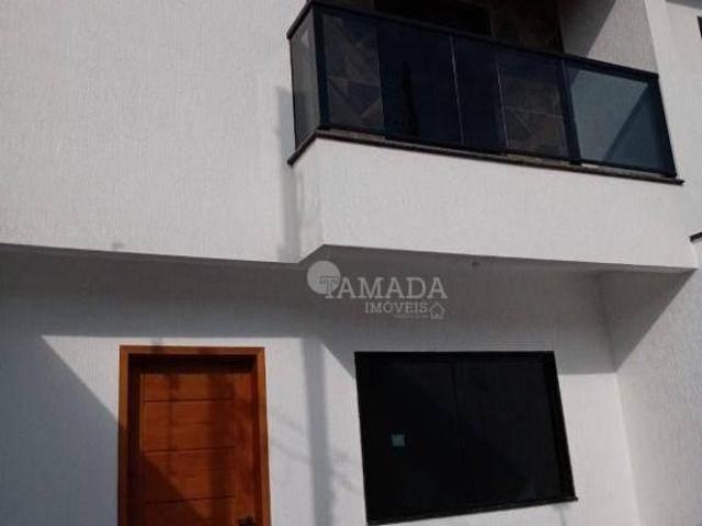 Sobrado novo frontal com 2 suítes, sacada, 2 vagas venda, 65 m² por R$ 550.000 Ponte Rasa São Pa