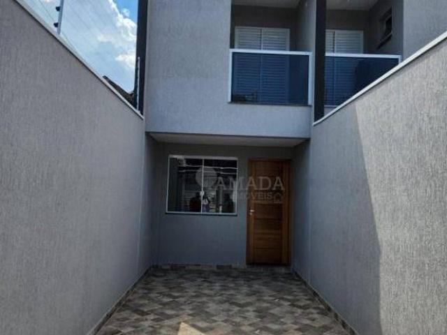 Sobrado novo frontal com 2 suítes, quintal, 2 vagas à venda, 80 m² por R$ 550.000 Patriarca São