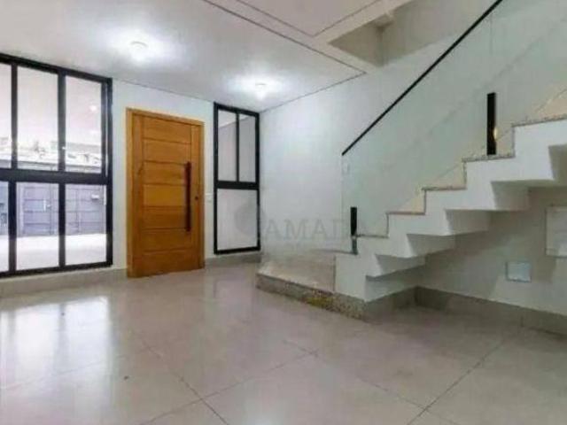 Sobrado novo frontal com 4 quartos sendo 1 suíte, área gourmet, 2 vagas à venda, 141 m² por R$ 1.450