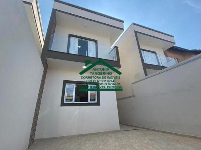 SOBRADO NOVO MODERNO–3SUÍTES–CHURRASQUEIRA–2VAGAS–114M²AC–CENTER VILLE–ARUJÁ/SP