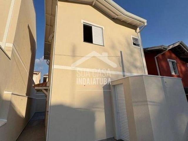 Sobrado NOVO no condomínio Residencial Flamboyant Indaiatuba