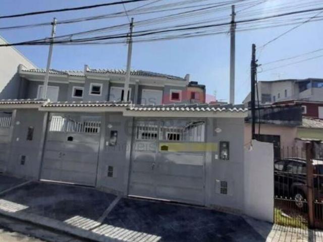 Sobrado novo, Vila Nivi,2 quartos, sendo 2 suítes, 1 vaga