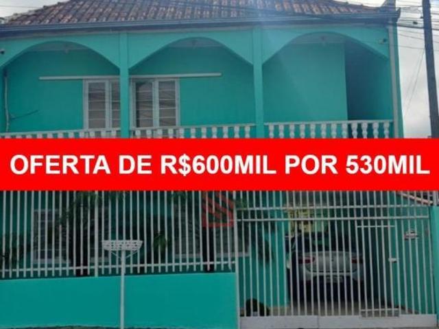 Sobrado averbado e venda perto Univ Positivo com terreno fundo