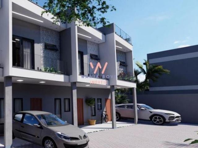 Sobrado a 200m da Praia com 2 Dormitórios à venda, 148m² por R$584.000 Massaguaçu Caraguatatuba/