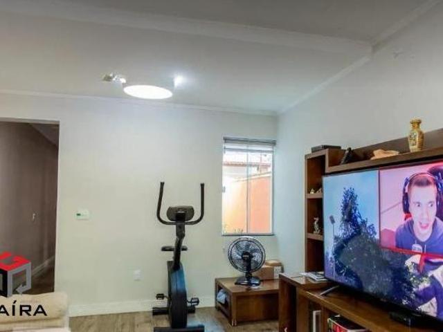 Sobrado à venda 3 quartos 1 suíte 3 vagas Humaitá Santo André SP