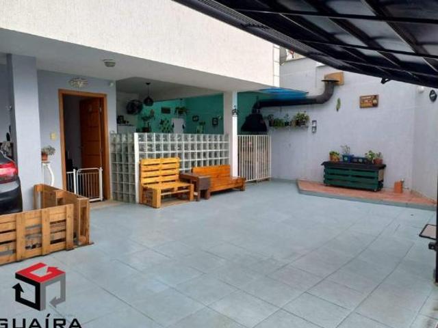 Sobrado à venda 3 quartos 1 suíte 3 vagas Santa Maria Santo André SP