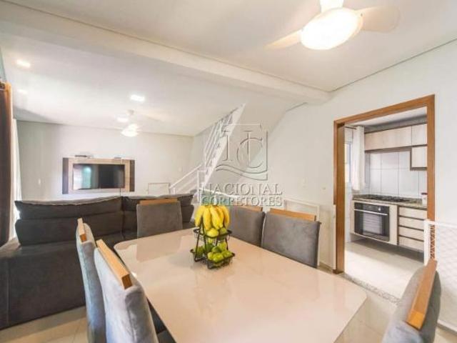 Sobrado à venda, 3 quartos, 1 suíte, 2 vagas, Vila Linda Santo André/SP