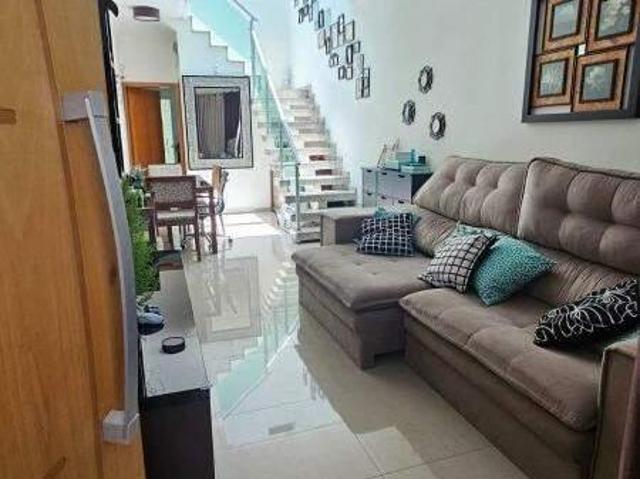 Sobrado à venda 3 quartos 1 suíte 2 vagas Floresta Santo André SP
