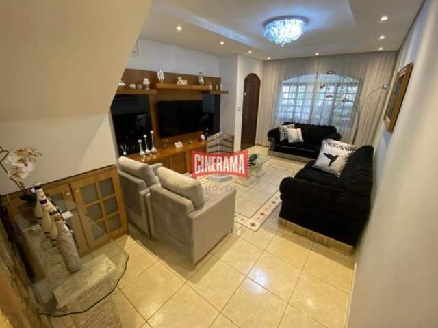 Sobrado à venda, 3 quartos, 1 suíte, 2 vagas, Parque Marajoara Santo André/SP