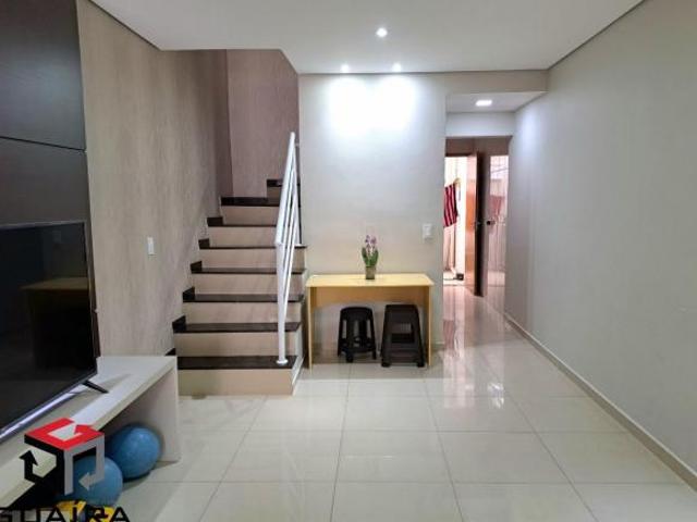 Sobrado à venda 3 quartos 1 suíte 2 vagas Progresso Santo André SP