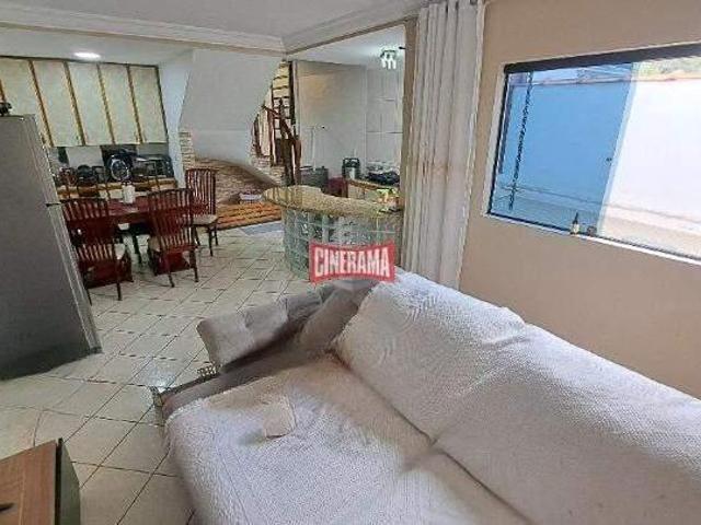 Sobrado à venda, 3 quartos, 1 suíte, 4 vagas, Vila América Santo André/SP