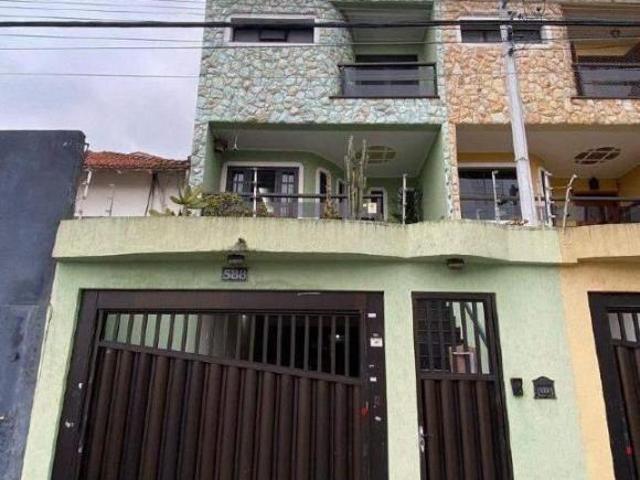 Sobrado à venda 3 quartos 1 suíte 6 vagas Das Nações Santo André SP