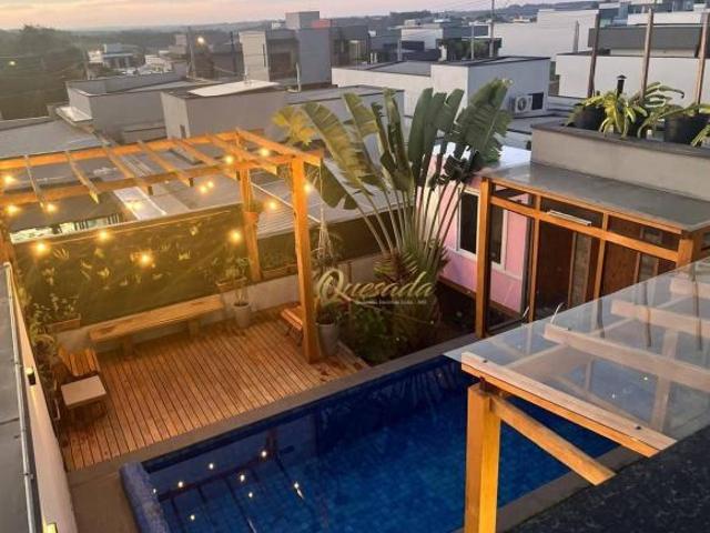 Sobrado à venda, 3 quartos, 1 suíte, piscina, planejados, ar, cond Mantova, Indaiatuba