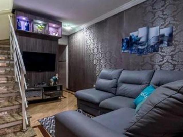 Sobrado à venda, 3 quartos, 2 suítes, 2 vagas, PARQUE CAPUAVA Santo André/SP