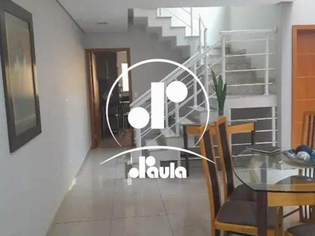 Sobrado à venda, 3 quartos 3 suítes Vila Scarpelli em Santo André/SP