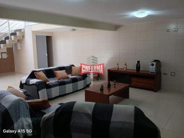 Sobrado à venda, 3 quartos, 3 suítes, 3 vagas, Campestre Santo André/SP