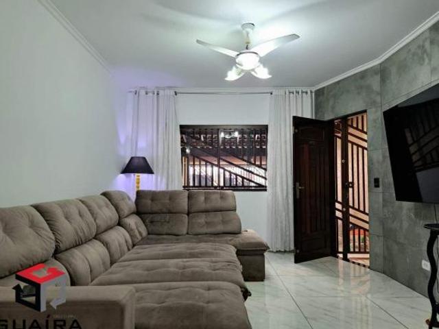 Sobrado à venda 3 quartos 3 suítes 4 vagas Oratório Santo André SP