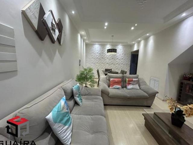 Sobrado à venda 3 quartos 3 vagas Floresta Santo André SP