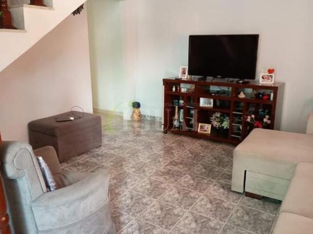 Sobrado à venda, 3 quartos, 4 vagas, Vila Homero Thon Santo André/SP