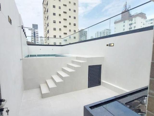 SOBRADO Á VENDA 03 QUARTOS 02 SUITES 02 VAGAS RECEM LANÇADO NO BOQUEIRÃO EM SANTOS S/P