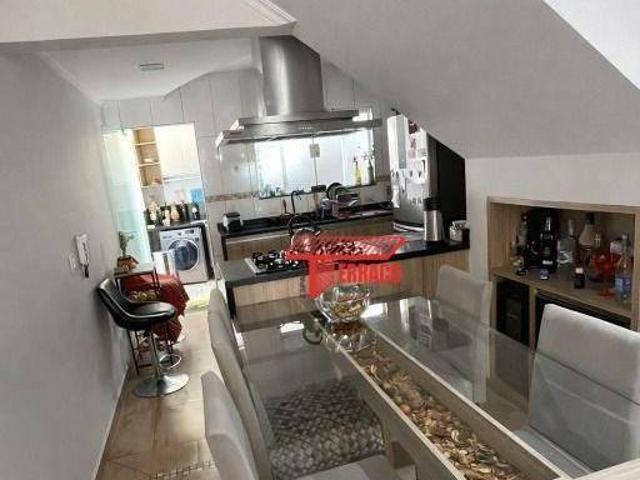 Sobrado à venda, 101 m² por R$ 760.000,00 Vila Alzira Santo André/SP