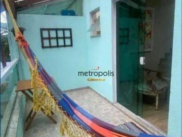 Sobrado à venda, 103 m² por R$ 540.000,00 Vila Valparaíso Santo André/SP