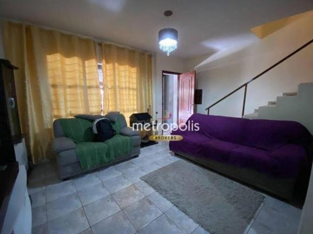 Sobrado com 2 dormitórios à venda, 110 m² por R$ 511.000,00 Jardim das Acácias São Bernardo do C