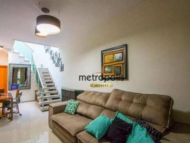 Sobrado à venda, 112 m² por R$ 705.000,00 Vila Floresta Santo André/SP