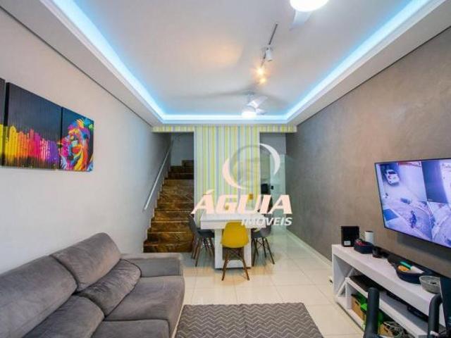 Sobrado à venda, 126 m² por R$ 665.000,00 Vila Linda Santo André/SP