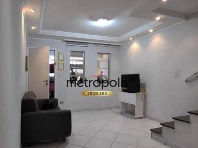 Sobrado à venda, 128 m² por R$ 510.000,00 Vila Aquilino Santo André/SP