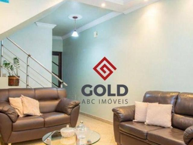Sobrado à venda, 135 m² por R$ 740.000,00 Vila Curuçá Santo André/SP