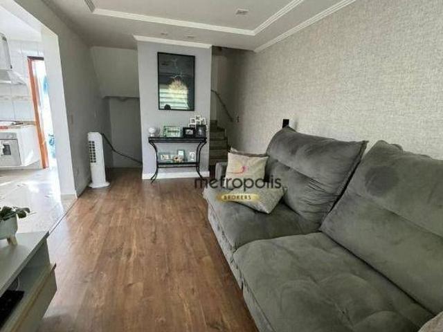 Sobrado à venda, 137 m² por R$ 745.000,00 Parque das Nações Santo André/SP