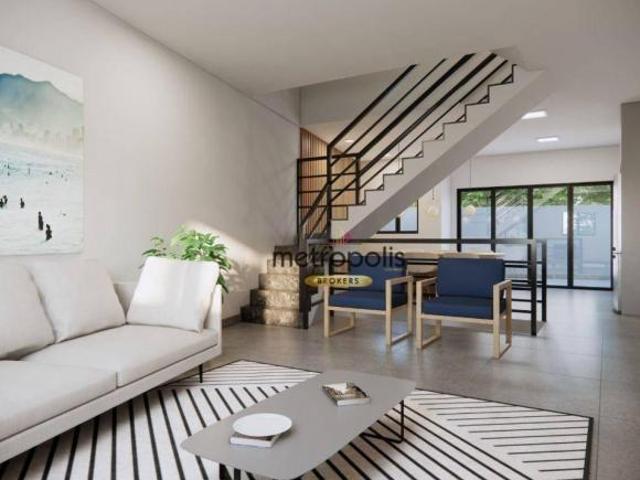 Sobrado à venda, 138 m² por R$ 831.000,00 Vila Pires Santo André/SP