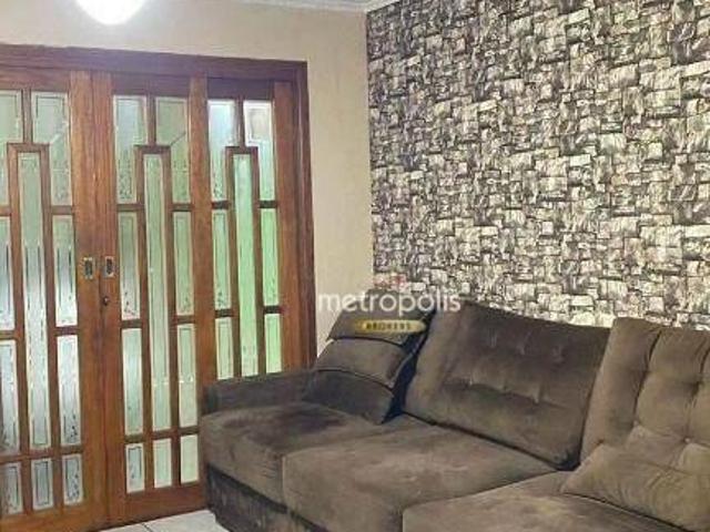 Sobrado com 2 dormitórios à venda, 145 m² por R$ 571.000,00 Vila Camilópolis Santo André/SP