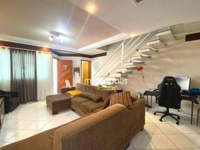 Sobrado à venda, 140 m² por R$ 774.000,00 Vila Camilópolis Santo André/SP