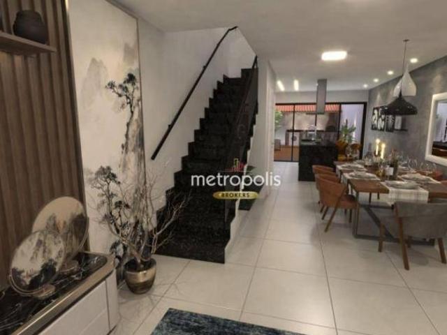 Sobrado à venda, 140 m² por R$ 961.000,00 Parque das Nações Santo André/SP