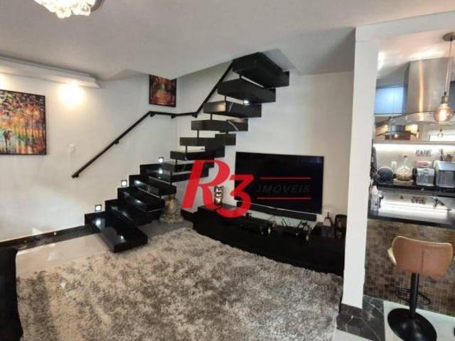 Sobrado à venda, 156 m² por R$ 1.385.000,00 Embaré Santos/SP