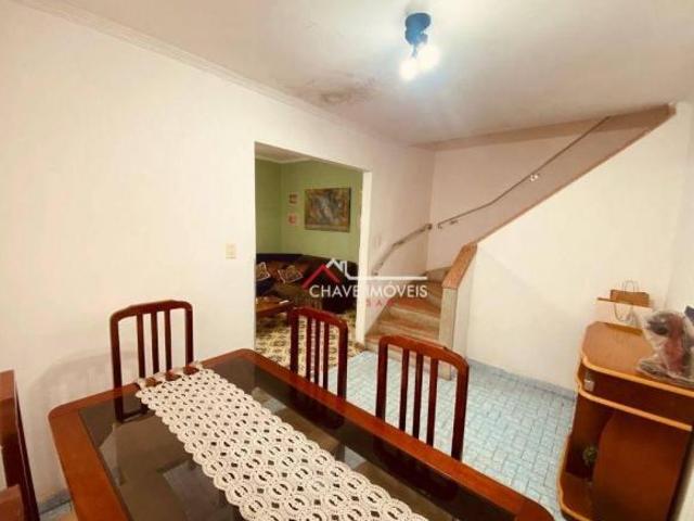 Sobrado à venda, 177 m² por R$ 905.000,00 Campo Grande Santos/SP