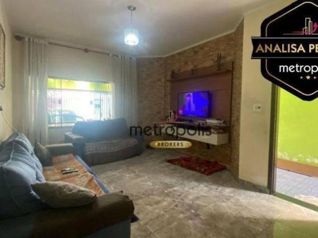 Sobrado à venda, 196 m² por R$ 741.000,00 Parque Jaçatuba Santo André/SP
