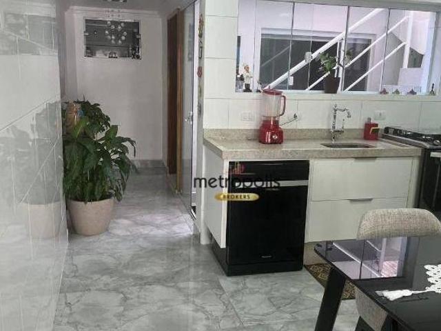 Sobrado à venda, 198 m² por R$ 900.000,00 Vila Alzira Santo André/SP